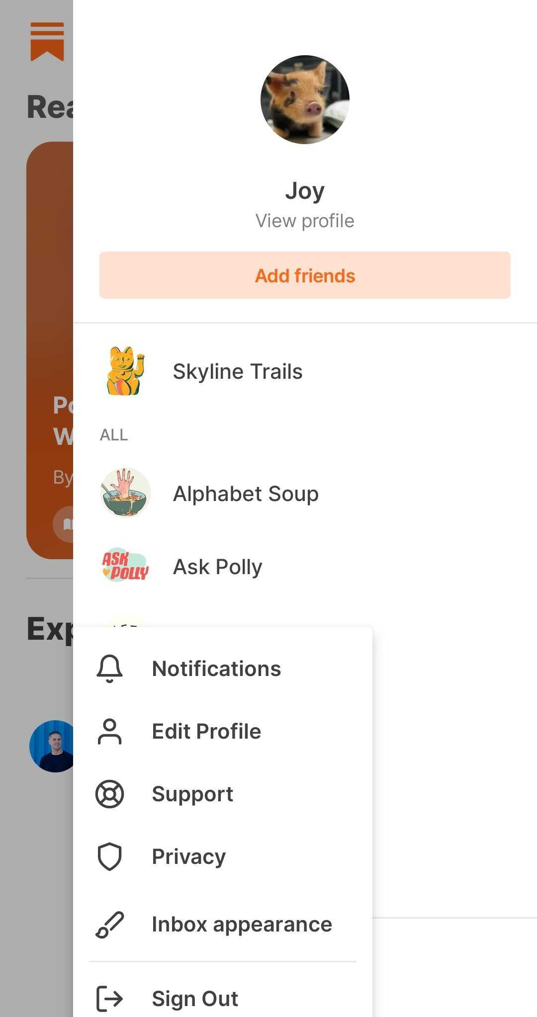 How do I edit my profile on the Android app? – Substack, Inc