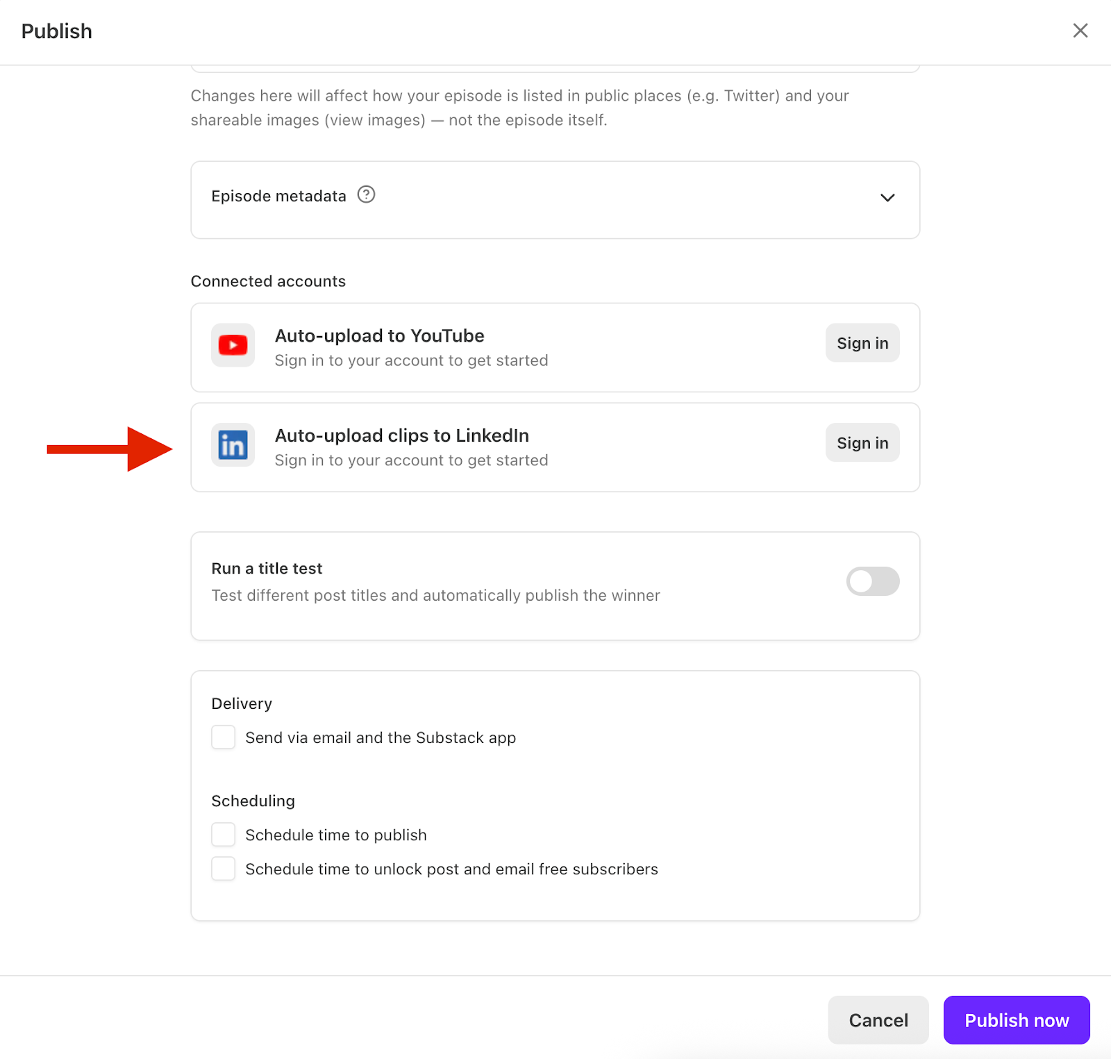 How do I upload my Substack video clips to LinkedIn? – Substack, Inc