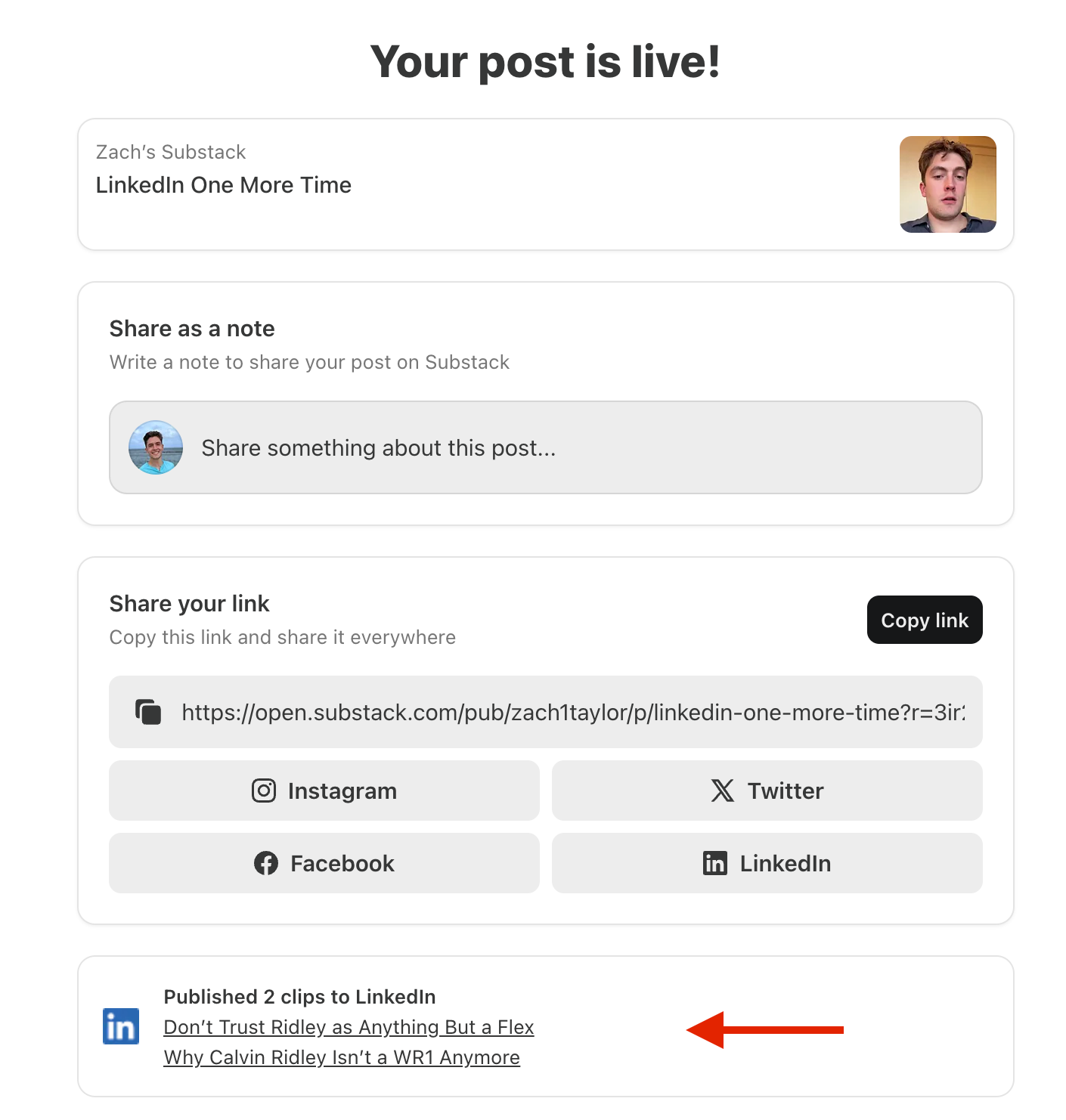 How do I upload my Substack video clips to LinkedIn? – Substack, Inc