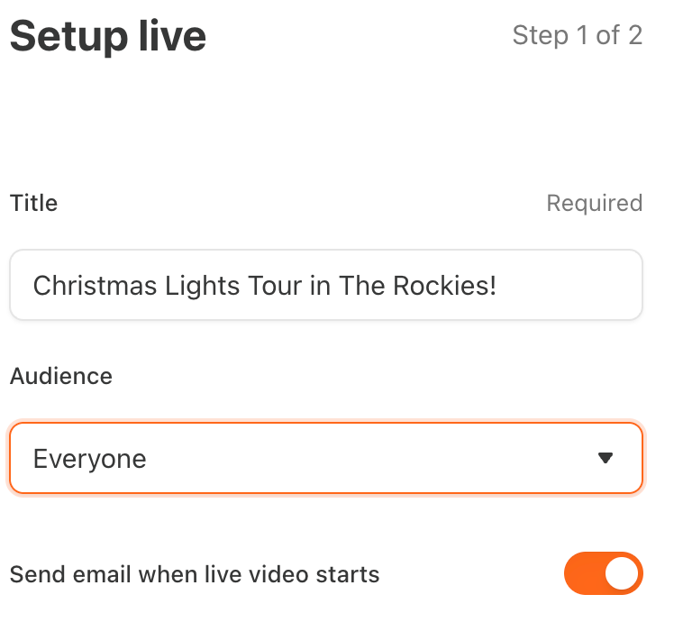 How do I go live on Substack using my computer? – Substack, Inc