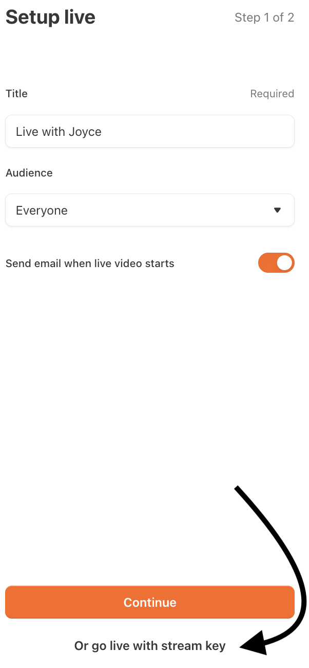 Live video on Substack via RTMP – Substack, Inc