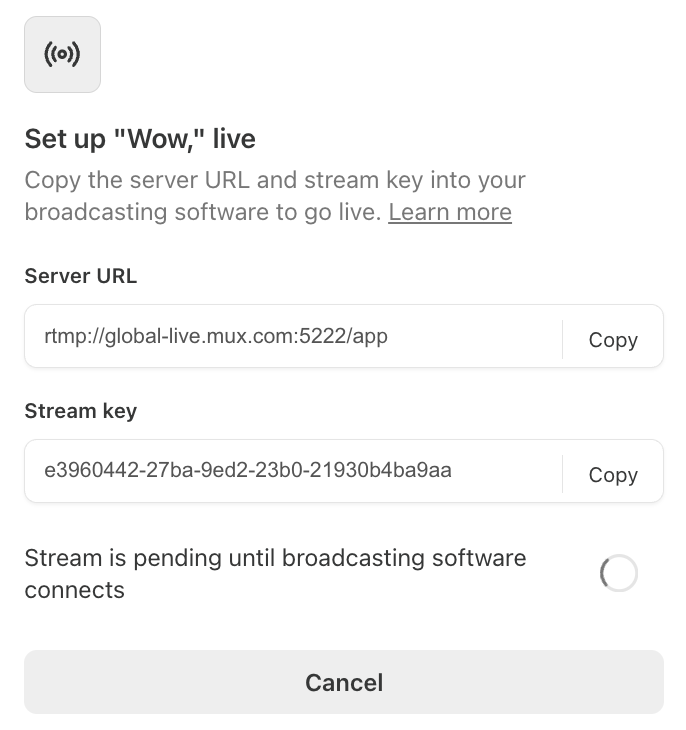 Live video on Substack via RTMP – Substack, Inc