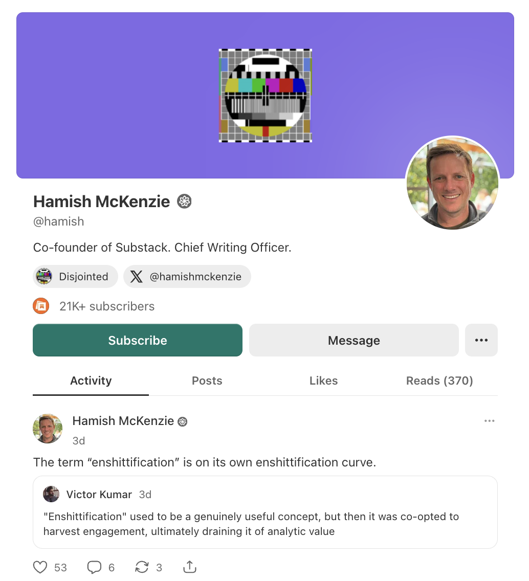 How do I update my Substack profile? – Substack, Inc