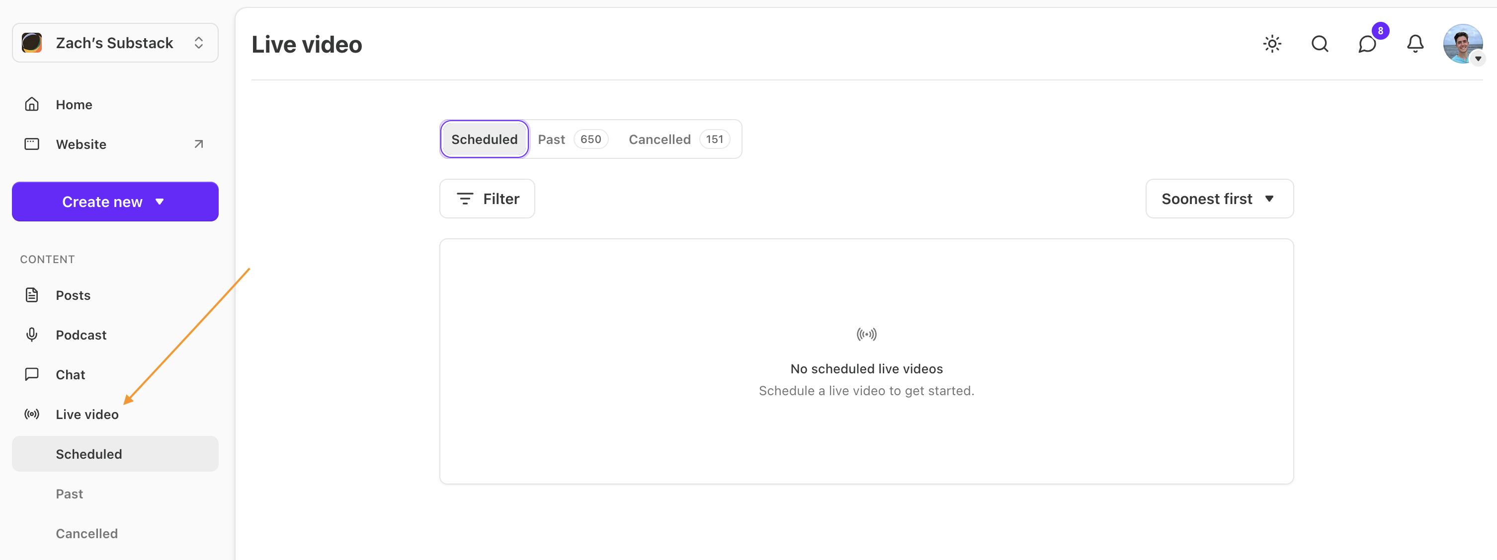 Getting started with Live Video on Substack – Substack, Inc